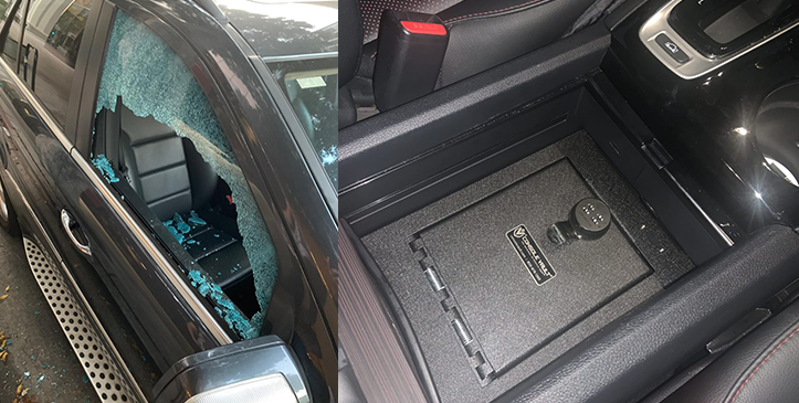 An Ideal In-Vehicle Gun Storage Solution from Console Vault