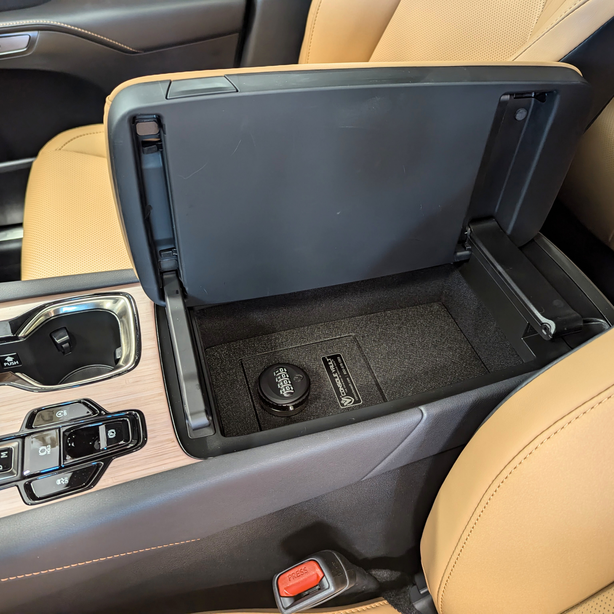 Lexus RX350 Center Console Safe: 2023–2026 | Durability
