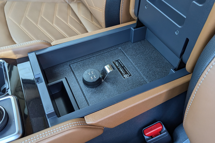 Nissan Pathfinder Center Console Safe: 2022-2024 — Console Vault