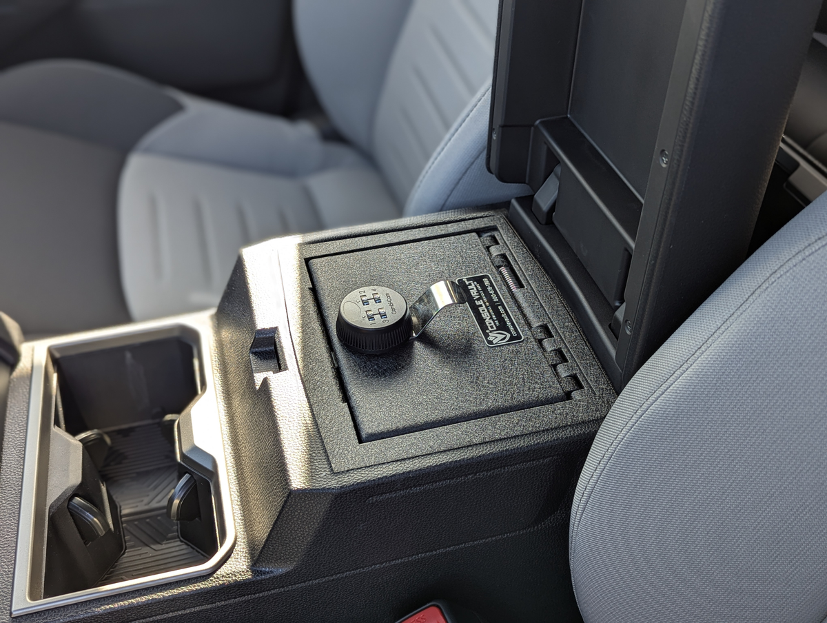 Toyota Tacoma Center Console Safe: 2024+ | Hidden Car Safe
