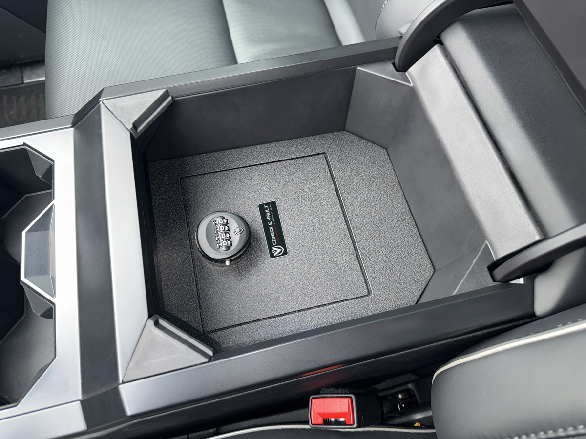 Tesla Cybertruck Center Console Safe: 2024 - 2026