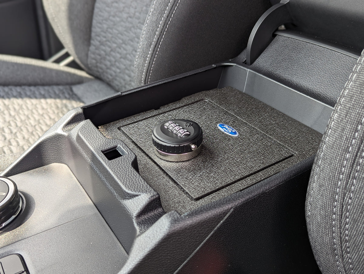 Ford Ranger Center Console Safe 2024+ | Secure Your Possessions