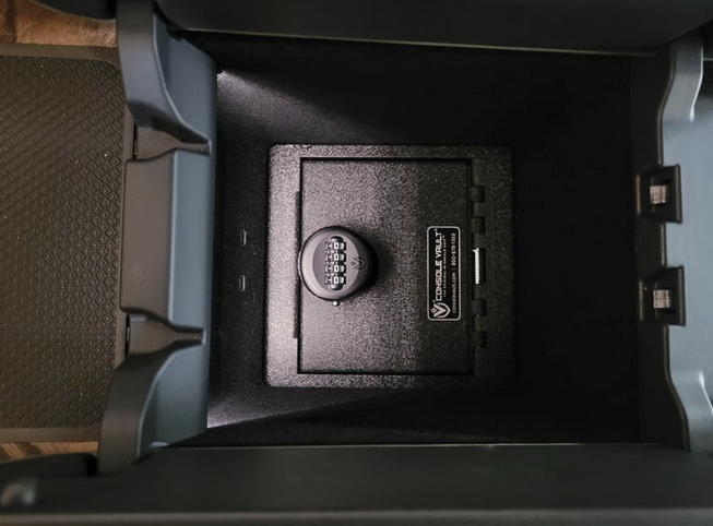 Rivian R1T Center Console Safe: 2021 - 2026