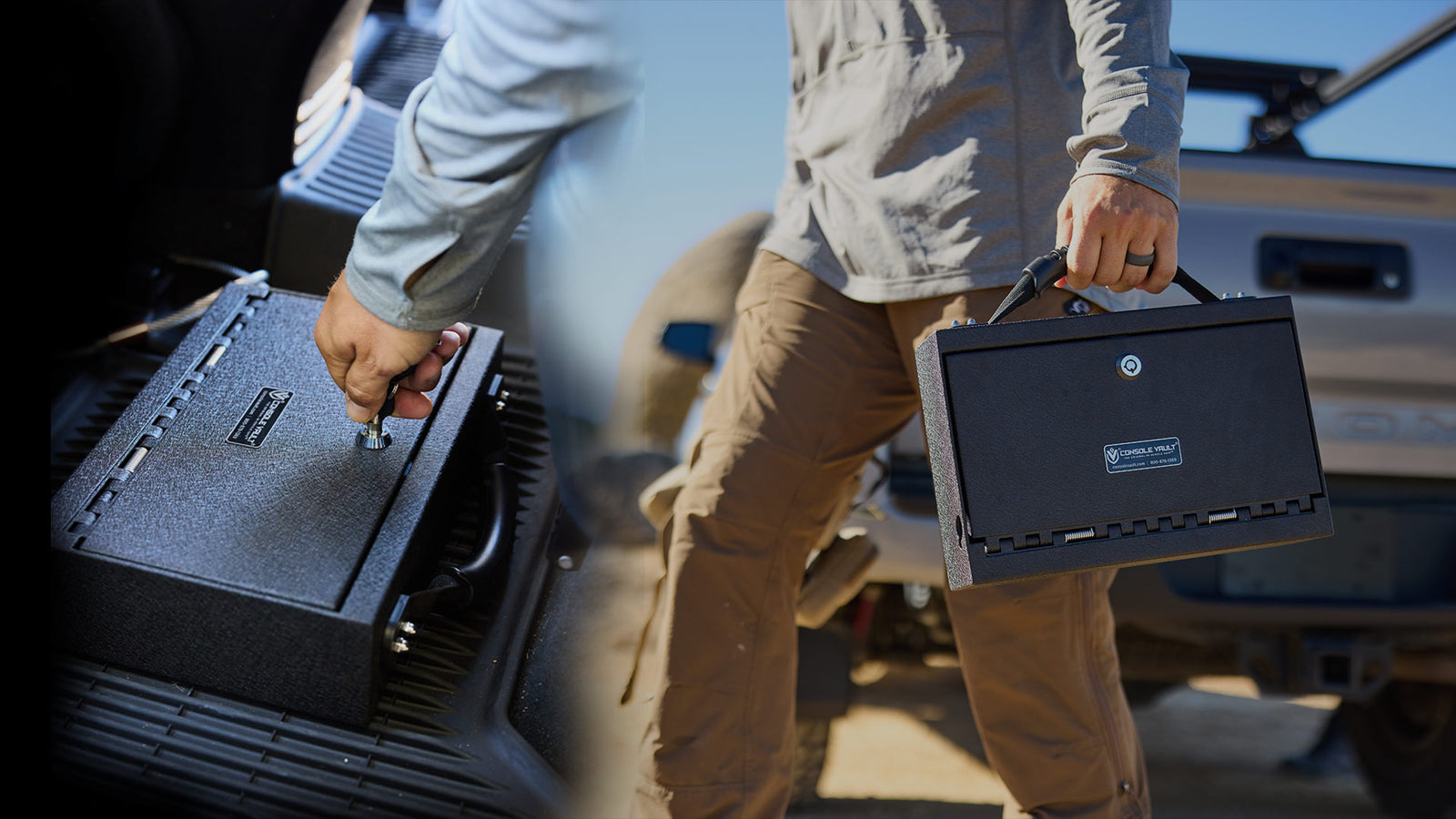 Anti-Theft Car Safes | Shop Truck Safes | Console Vault