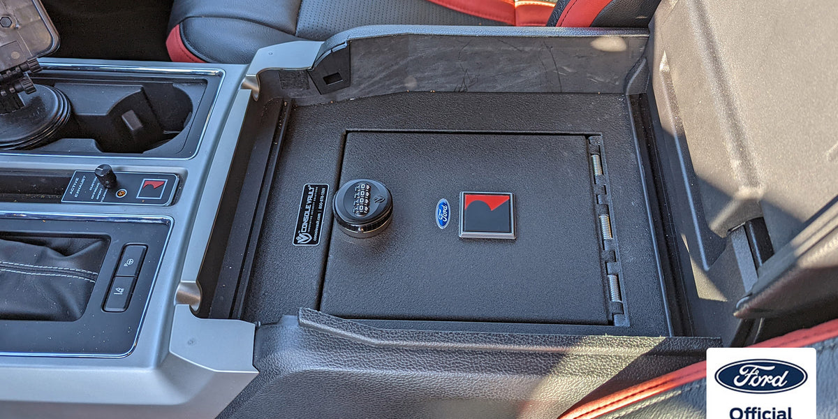 Ford F250/F350/F450 Super Duty Full Floor Center Console Truck Safe ...