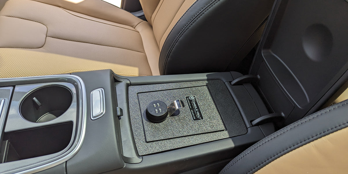 Hyundai Santa Fe Center Console Safe: 2021-2023
