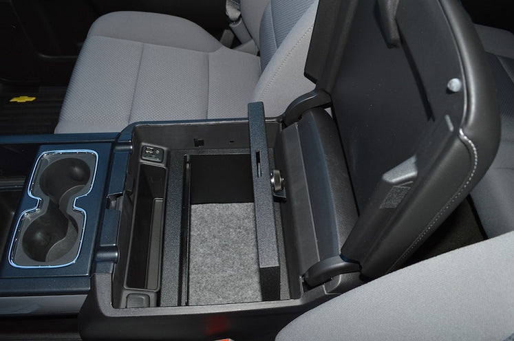 Sierra 1500 Console Safe | GMC Sierra 1500 Safe | Console Vault