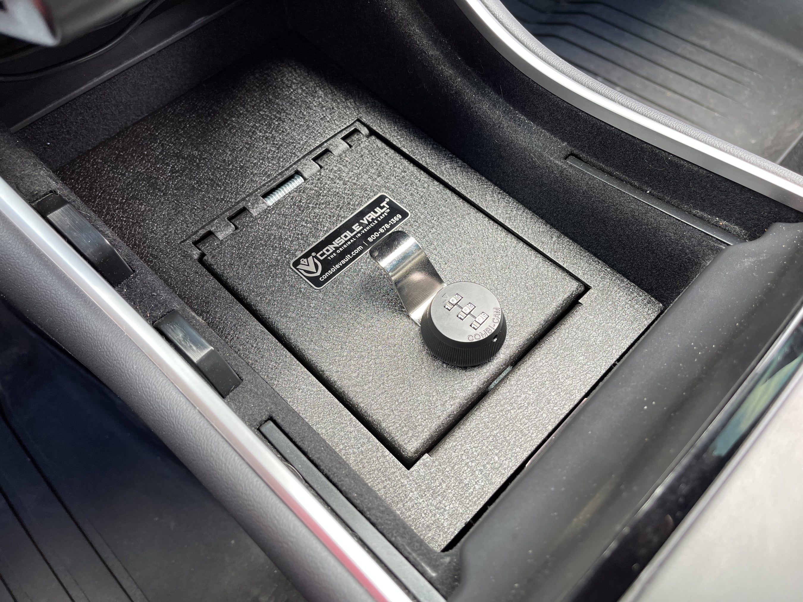 Tesla Model 3 Console Safes | Anti-Theft Tesla Model 3 Center Console Safes