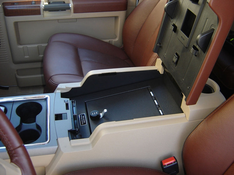 F-250 Center Console Safe | F-250 In-Vehicle Safe | Console Vault