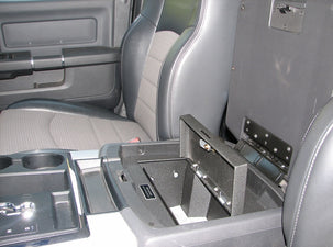 Ram 2500/3500 Full-Floor Center Console Safe: 2010–2018