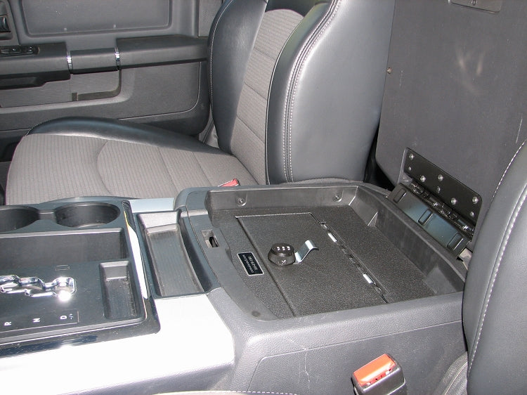 Ram 2500/3500 Full-Floor Center Console Safe: 2010–2018